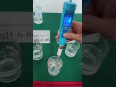Automatic Calibrating PH Meter Replaceable Probe For Hydroponics Soil Cheese Meat Lab Water