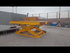 China Electric Hydraulic Elevating Dock Lift For Truck Loading/Unloading for sale