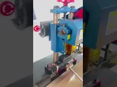 Max 550 MM Touch Screen Automatic Calender Hook Making Forming Maker Machine Equipment