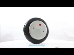 Firestone W01-M58-6166 Metric Single Convoluted Air Actuator Trailer Air Spring