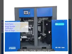 Shangai Rotorcomp LGCD-132D C Series Intelligent Controller Screw Air Compressor for Heavy Duty Applications 2540×1640×1800Mm