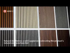 Eco-Friendly And Stylish Wood Slat Acoustic Panels For Meeting Room