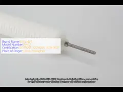 Filtro de condensado de pulido personalizable y duradero para filtración de agua duradera