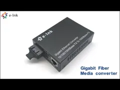 10/100/1000Mbps Gigabit Ethernet Media Converter. SMF 40km. Compatível com o IEEE 802.3.