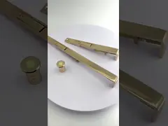 China Chinese-Style Courtyard Garden Gate Bolt High Security Antique-Style Copper Door Latch With Round Corner Latch Faceplate for sale