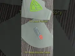 OEKO Injection Silicone Logo Label