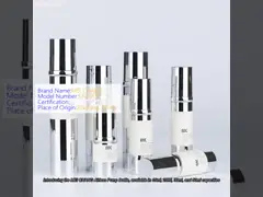 China ABS Airless Bottles Cosmetic Packaging 15ml 30ml 40ml 50ml 80ml 100ml 120ml (MC-238) for sale