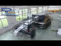 CHM Double Rotray Paper Sheet Cutter Machine Reel To Sheet Cutting Machine 1700mm