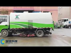 China 9.9ton Natural Gas Power LNG Road Sweeper Truck ZBJ5100TSLD6NGD for sale
