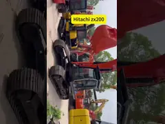 China Quality-assured Second Hand Hitachi Zaxis 200 Crawler Excavator Construction Machine Used Hitachi Excavators for sale