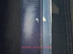 China 11.3oz TWILL Style 78.6% Cotton DARK INDIGO Denim Fabric 10*7 construction For Jeans for sale