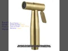 Plastic 304 Stainless Steel Bathroom Bidet Toilet Shower Head