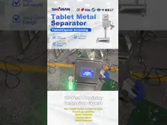 China Industrial Pharmaceutical Metal Detector High Accuracy Free Fall Pipeline Metal Separator Funnel Food Metal Detector For for sale