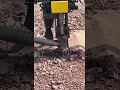 Perforatrice per fori di mina, perforatrice cingolata, perforatrice idraulica DTH