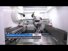 ドローンカメラモジュール 接着剤配送機 紫外線固化 インライン自動接着剤配送機