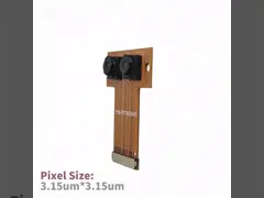 중국 0.3MP 쌍다리 카메라 모듈 650nm 850nm BF3A03 CMOS Dvp 인터페이스 카메라 판매용