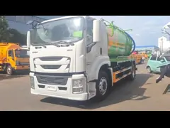 ISUZU GIGA 16CBM Sewage Vacuum Fecal Suction Tank Cleaning Tanker Truck
