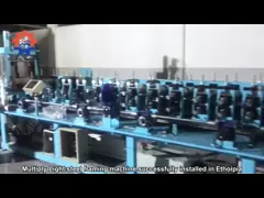 China 5000kgs New Type Light Steel Stud And Track Roll Forming Machine with Framing Software for sale