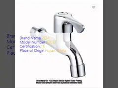 China Single Handle Square Basin Faucet Brass Bathroom Mixer Taps With Hot And Cold Water for sale