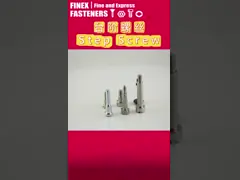 중국 22mm 진크 접착 평면 머리 필립스 어깨 나사 고강성 판매용