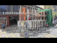 Cina Linea di pulizia per fissaggio fotocamera del telefono cellulare 40KHZ Macchina di pulizia a ultrasuoni automatica 100KW in vendita