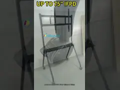 China Intelligent Blackboard 75 86 Inch Android Windows PC All In One Computer PC with Sided Touch Boards USB HDMI TYPE-C Ports Optional With Mobile Stand for sale