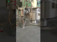 Hot Sale Food Industry Cooker Pot SUS304 Gas Heating Jacketed Kettle With Agitator