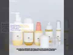 45ml Unique Airless Bottle Packaging Pump Sprayer Frost with Professional Suggestions