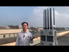 China 3 Channel Wireless Radar GPS Jamming Device UAV Detection Defense for sale