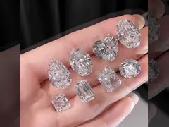 실험실 성장 다이아몬드 보석