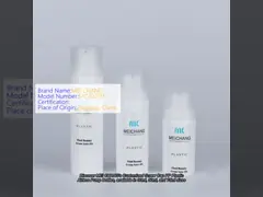 Customized Screw Cap PP Plastic Airless Pump Bottle for Body Wash 30ml 50ml 75ml