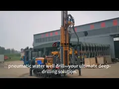 High Air Pressure Pneumatic Drill Rigs Farming Borehole 200 Mm Diameter
