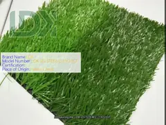 Cina Erba sintetica a doppia densità 10500 Dtex verde scuro con intaso in vendita