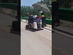 thermoplastic road marking tricycle truck