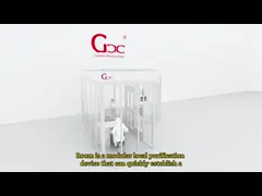 China Prefabricated Modular Clean Booth Hospital Operation Cleanroom for sale