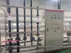 China Ro Water Treatment Systems 15m3/H PLC Controlled Ro Water Filter System for sale