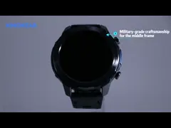 KW300 AMOLED GPS & AI Smartwatch avec Activité en temps réel et Tracker pour le sommeil