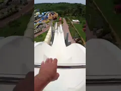 China Kids Fibreglass Swimming Pool Slide Aquatic Adventure Playground & Splash Pad for sale