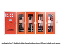 Horno de fusión por inducción de 0.5 toneladas con sistema de control PLC avanzado