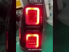 China Car Parts For Hilux Revo Rocco 2015-2021 Rear Lamp 3D Design LED Tail Light for sale