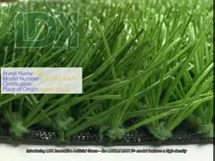 China LDK Innovative Artificial Grass High Density Artificial Turf Infill Fake Grass for sale