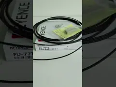 Tipo de haz de cruce KEYENCE FU-77TZ Unidad de fibra de infrarrojo LED M4 Detección de hilo de alta resolución