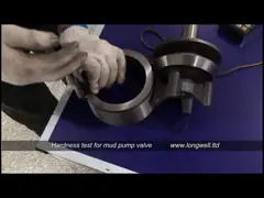 China High Pressure Mud Pump Full Open Valve With Nbr Hnbr Pu Rubber Seal Api-7k Certified for sale