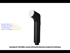 China Modern Simple ABS Toilet Bidet Airbrush New Handheld Bidet Shower Bathroom for sale