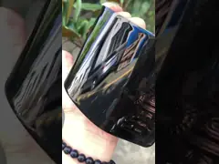 Ultra Chrome Black Super Gloss Mirror Effect Powder Coating Paint for Rims