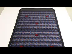 Chair Blue Embroidered PEMF Mat