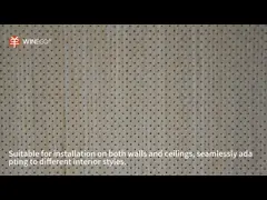 15mm 18mm Super Micro Perforated Acoustic Panels Interior Soundproofing Decor