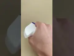 PP Plastic White Trigger Pump Sprayer Blue Spray Nozzle K101-8 for Cosmetic Bottles