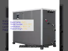 Chiller raffreddato ad acqua da 50 CV: serbatoio d'acqua in acciaio inossidabile con evaporatore a bobina, 165,6 kW per raffreddamento chimico