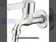 China Bathroom Faucet Accessory SUS304 Stainless Steel Basin Faucet For Modern Face Washing for sale